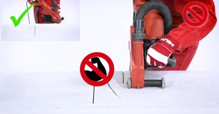 Concrete Saw Chase Cutter 230mm | Hirepool